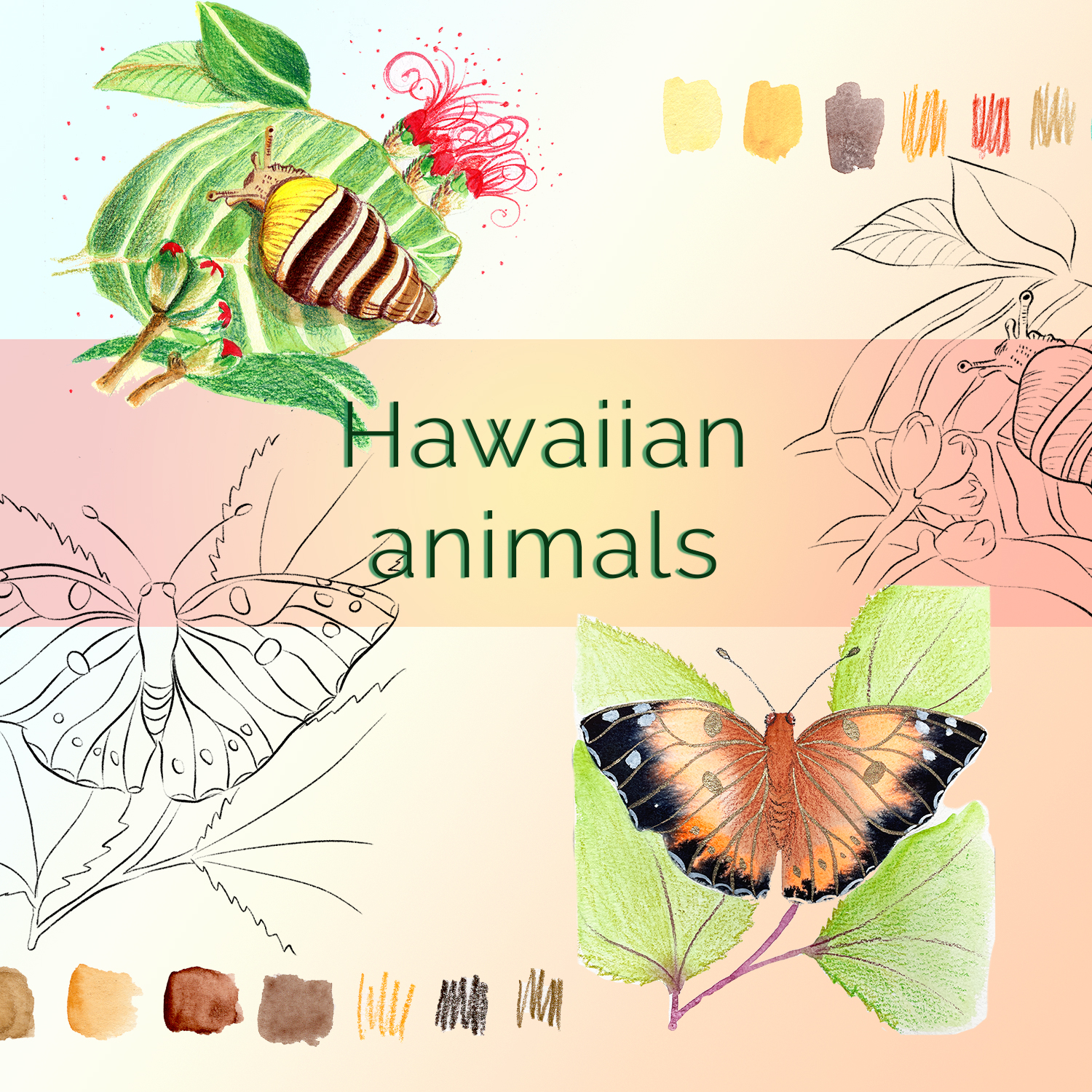 Step by step tutorials – Keiko Saile – The Aloha Studios